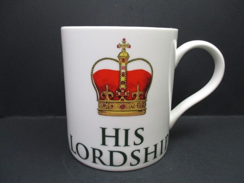 HIS LORDSHIP Crown King Tea Coffee Cup / Mug The Leonardo Collection | eBay