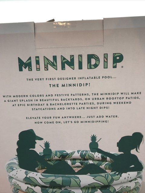 Minnidip Inflatable Pool - Arched Rattan 5.5ft(W) .5ft(H) for sale ...