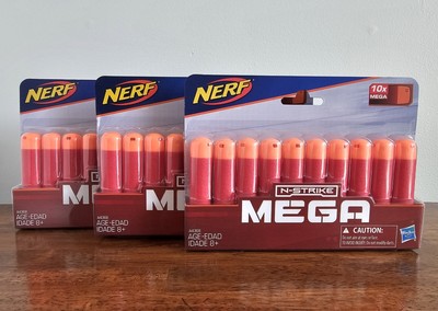 NERF N-Strike Mega Distance Replacement Bullets | eBay