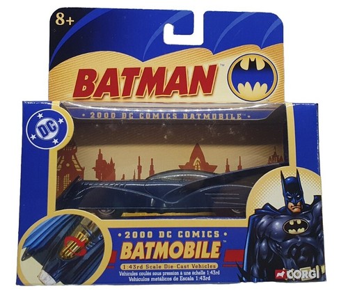 Corgi 2000 DC Comics Batmobile Batman Collectables 1:43 2004 NIB Car ...