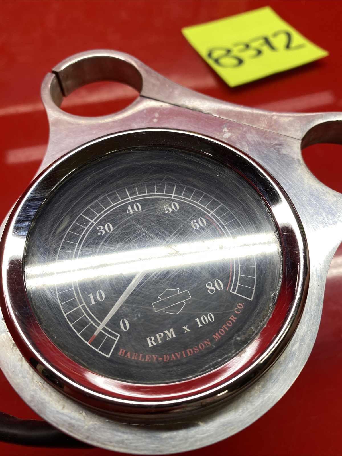 harley tach tachometer mounts riser roadking softail PARTS ONLY ...