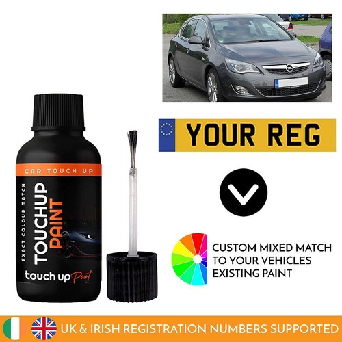 Touch Up Paint For Vauxhall Astra J By Car Registration Reg Numberplate ...