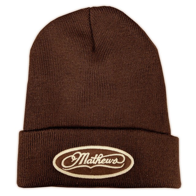 Mathews Cuffed Knit Beanie (brown) for sale online | eBay