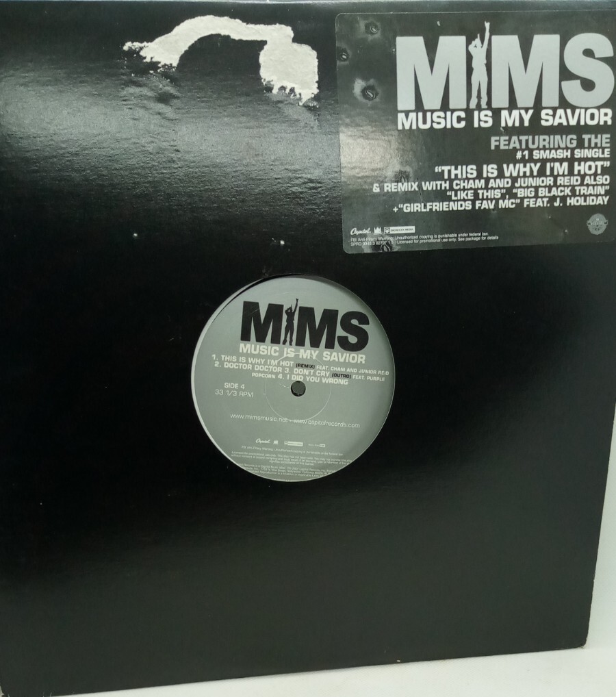 MIMS Music is my savior VG+ DBL Promo vinyl Lp | eBay