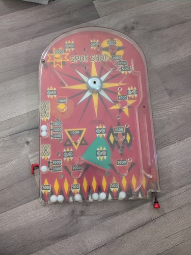 Spot Shot Pinball Bagatelle From 1950's 16" Long. G8 | eBay