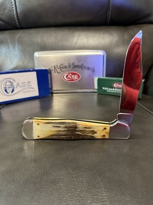 RARE CASE XX 1991 LARGE STAG COKE BOTTLE HANDLE COPPERHEAD WINSTON CUP ...