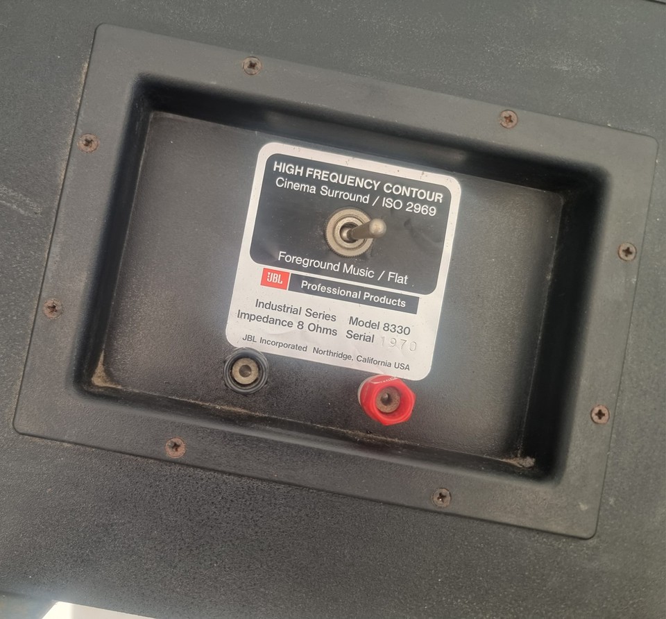 Set of 8x JBL Cinema Speakers & interM QD4480 Amplifier - Full Working ...