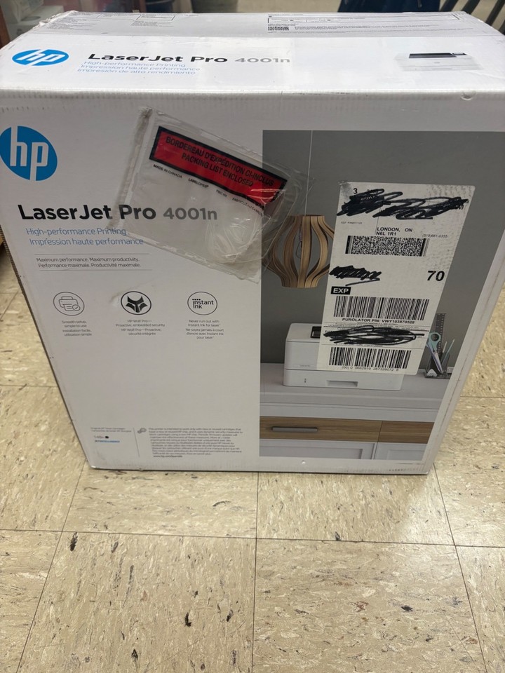 HP LaserJet Pro 4001n Laser Printer. New sealed box | eBay