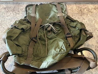 Vintage Vietnam Era Rucksack-Frame-Duck 1968 Nylon-DSA100-68-Backpack ...