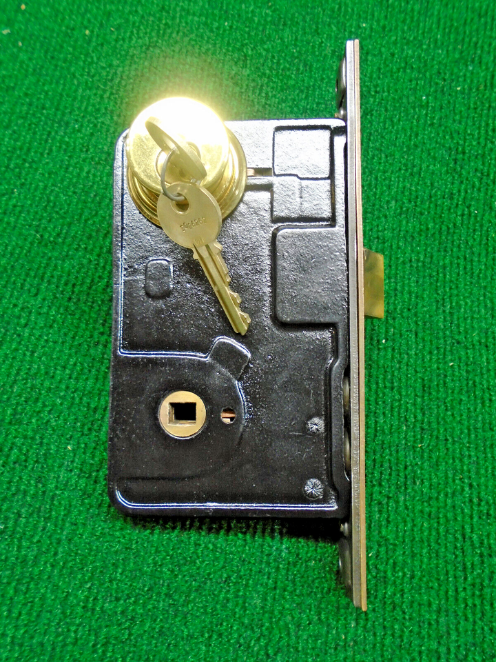 ONE YALE # 7790 REMANUFACTURED MORTISE LOCK w/LOCK CYLINDER & KEYS ...
