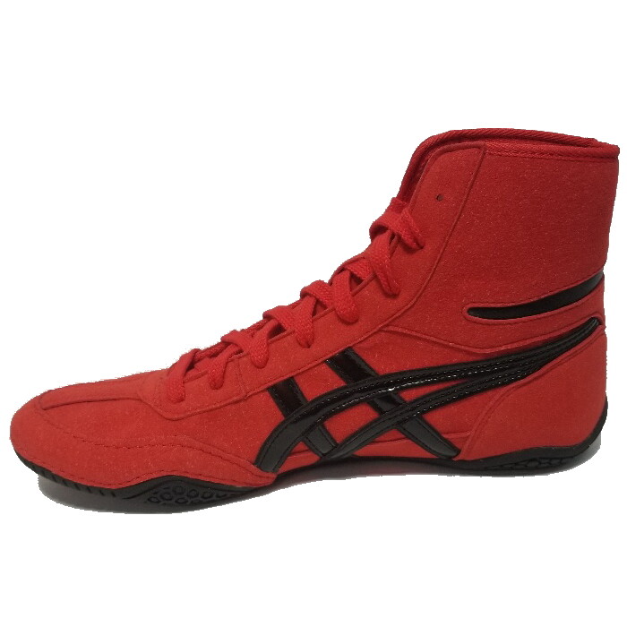 ASICS New EX-EO Wrestling shoes Red x Black next model of TWR900 Men's ...