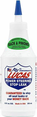 Lucas Oil 10008, Power Steering Stop Leak, Steering Sealer; 12 Ounce ...