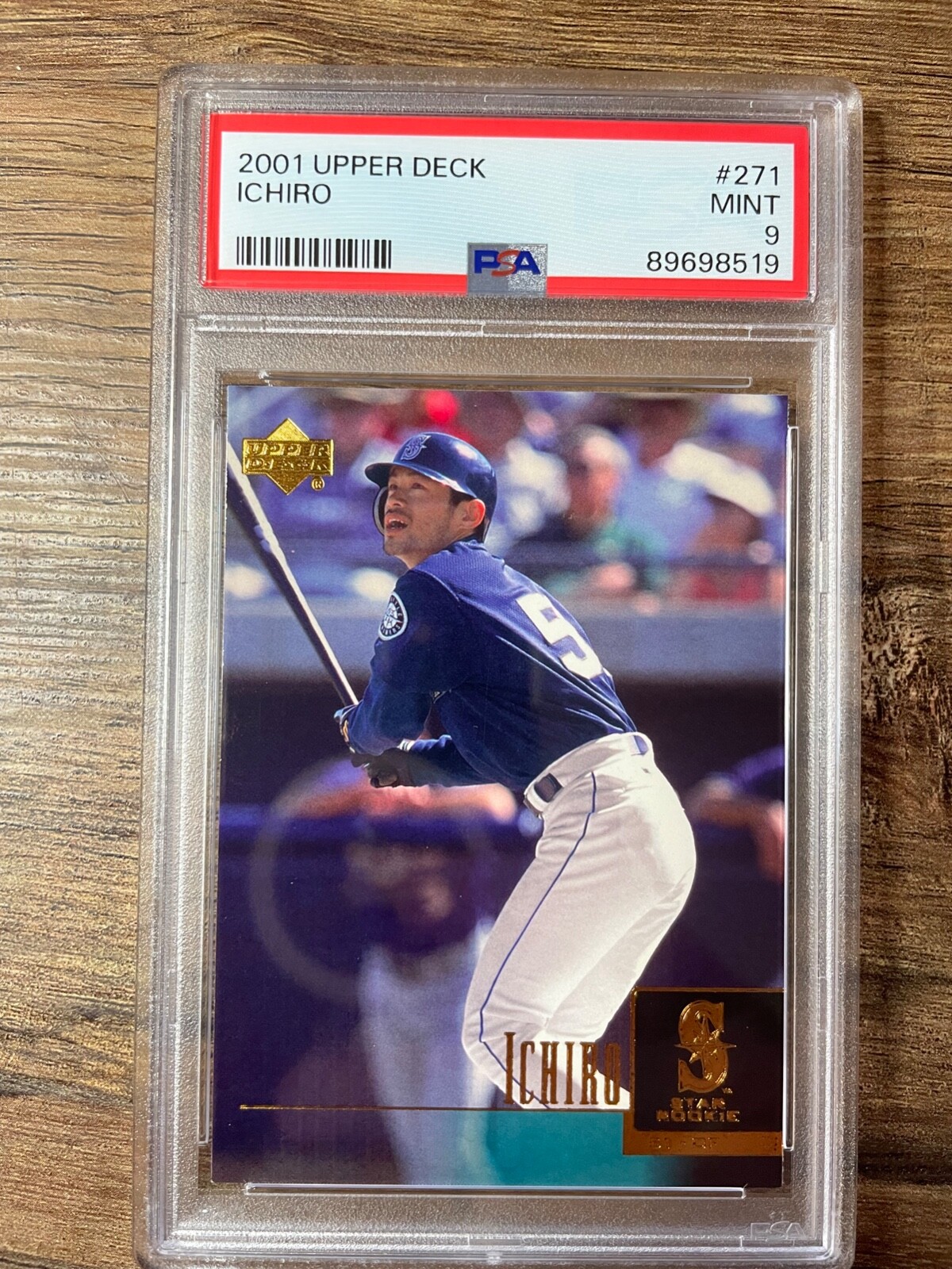 2001 Upper Deck - Star Rookie #271 Ichiro Suzuki (RC) PSA 9 | eBay