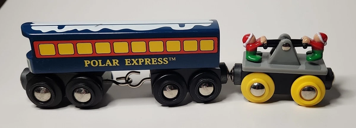 Polar Express Wooden Train Set