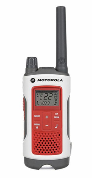 Motorola Talkabout T480 Two-Way Radio - White/Red for sale online | eBay