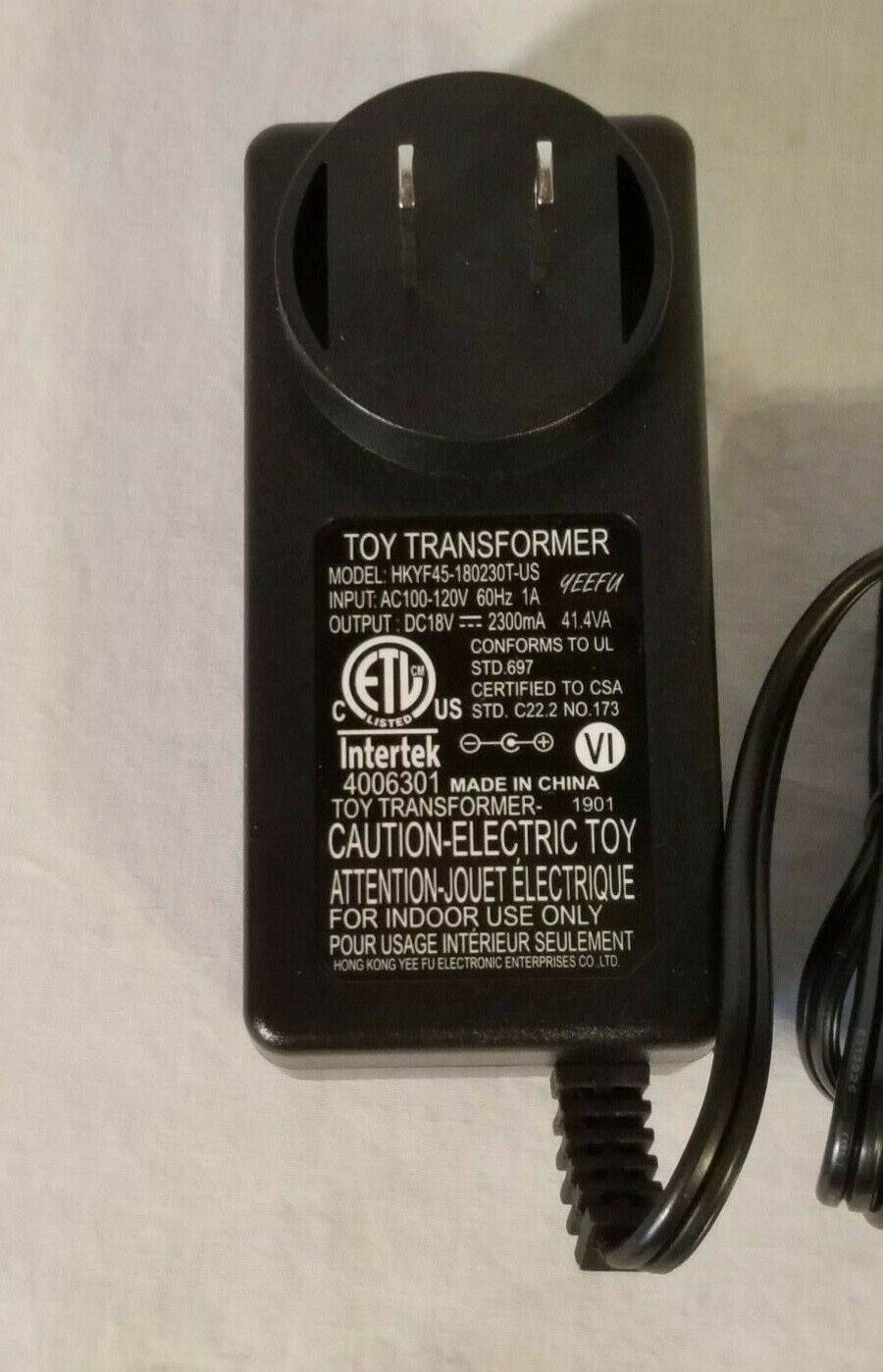 Lionel 41.4 Watt LionChief DC Power Supply Transformer | eBay