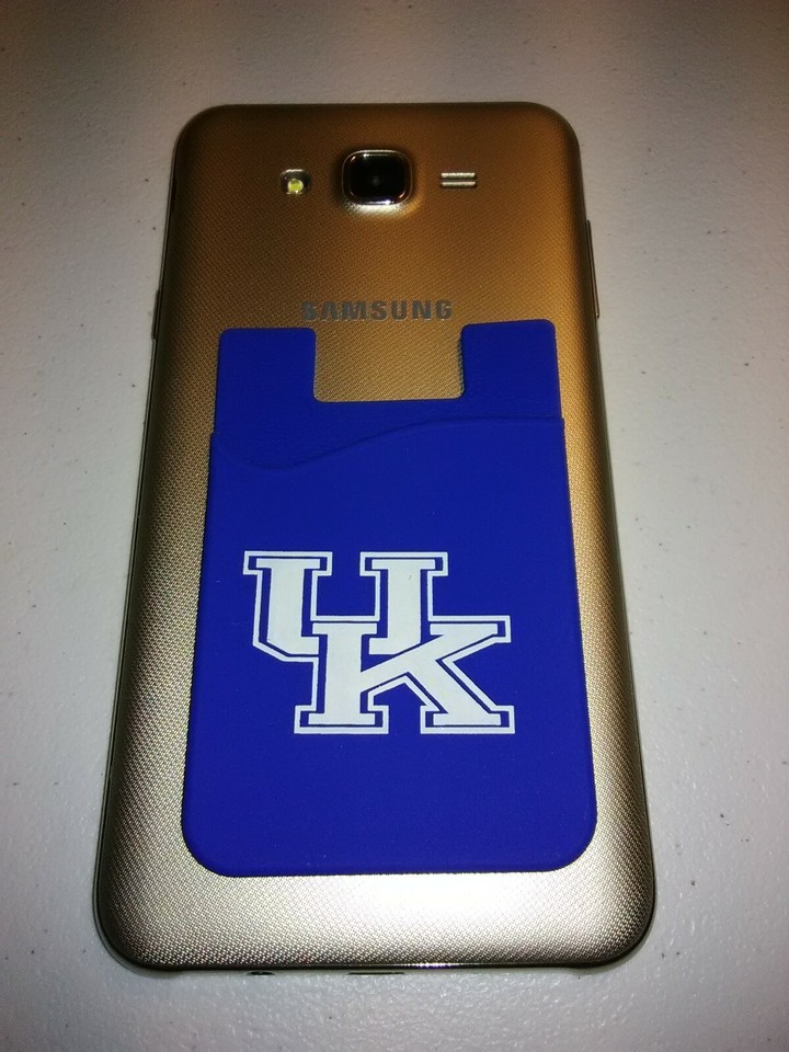 College Teams Silicone cell phone credit card holder | eBay