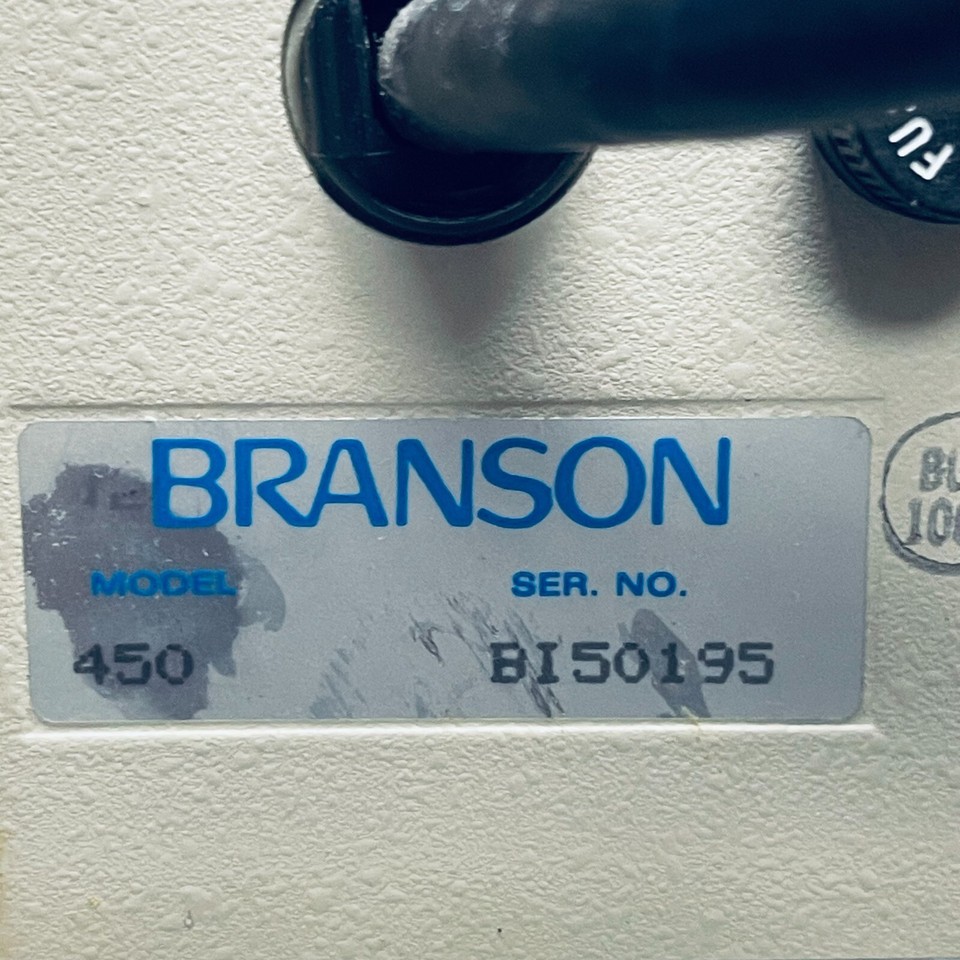 Branson 450 Sonifier Ultrasonic Processor and Cell Disruptor with ...