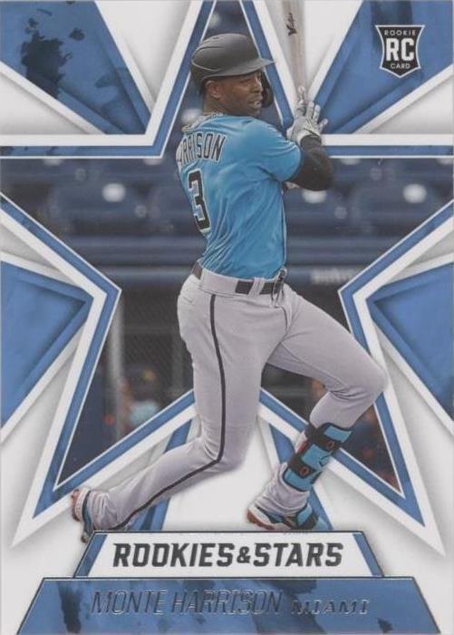 2021 Panini Chronicles - Rookies and Stars Monte Harrison #5 (RC) for ...