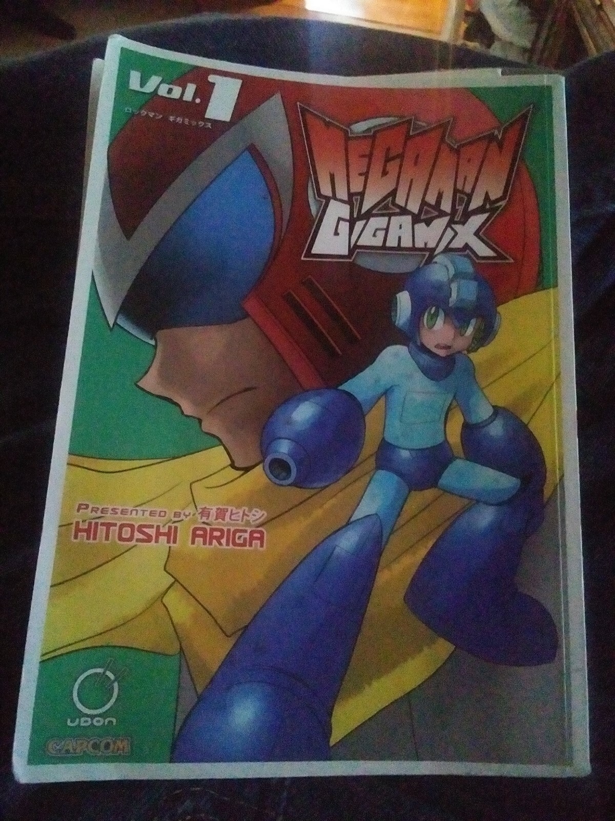 Megaman Gigamix Volume 1 Manga Graphic Novel Hitoshi Ariga Capcom Book ...