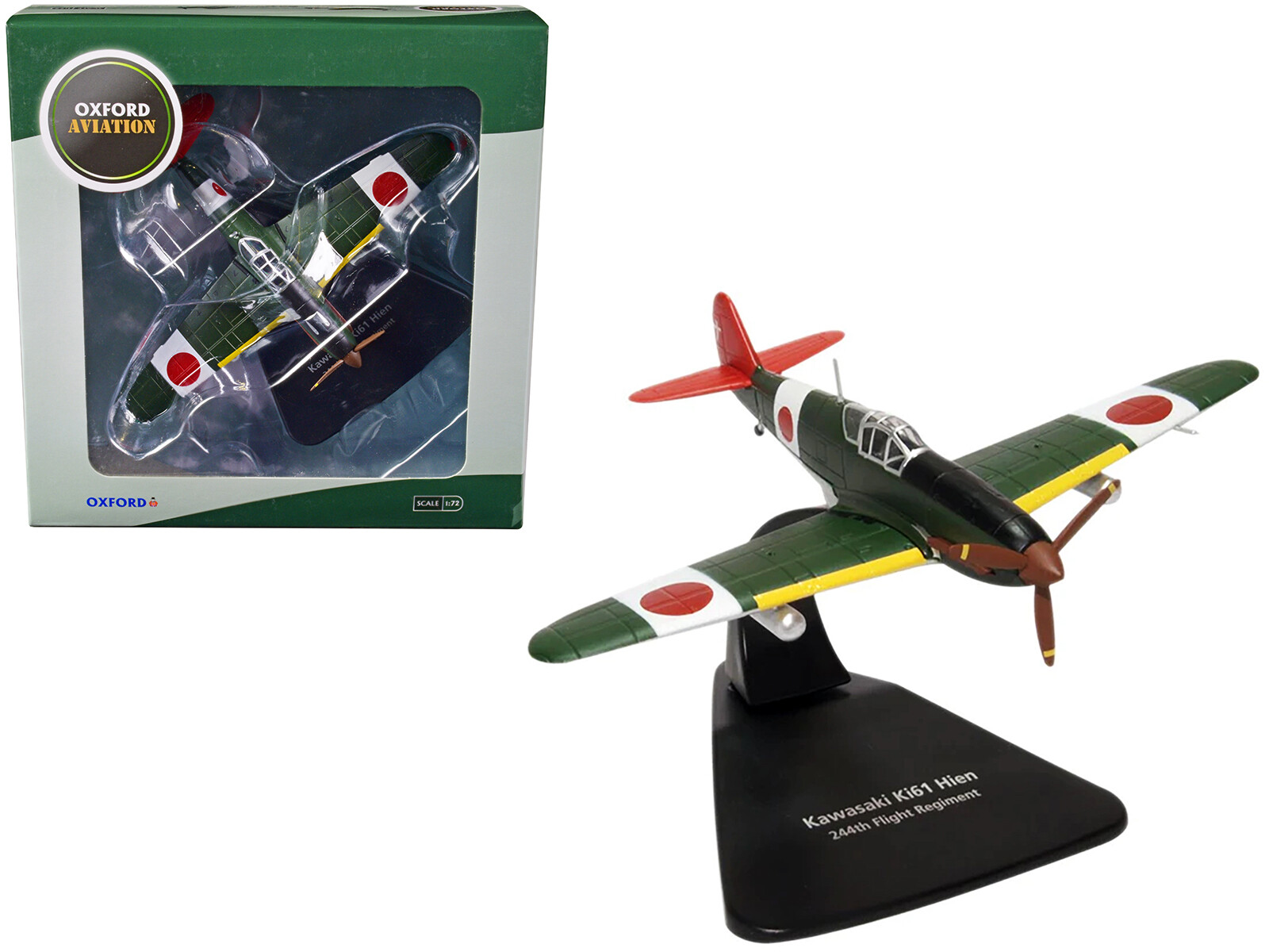 Oxford Diecast 1/72 Scale AC077 - Kawasaki Ki61 Hien 244th Flight Reg ...