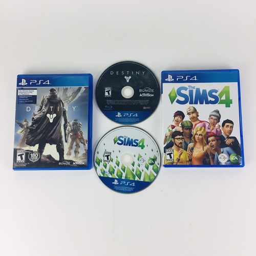 2 Playstation 4 Games Sims 4 & Destiny | eBay