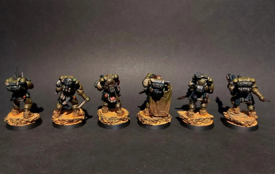 Warhammer 40K Pro Painted Raptors Kill Team Phobos Strike Teams Raven ...