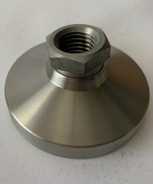 Leveling Pad, Stainless Steel, 3" Base, 3/4-10 Socket, L-3SS | eBay