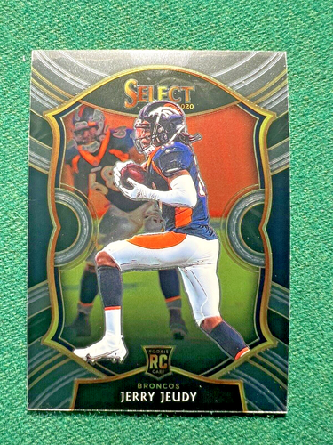 2020 Panini Select #56 Jerry Jeudy Rookie Denver Broncos RC Nice! | eBay