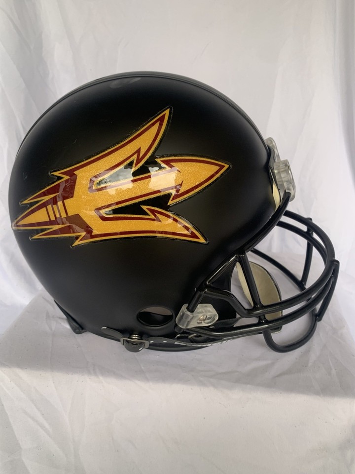 ARIZONA STATE SUN DEVILS Full Size Authentic Riddell Football Helmet ...