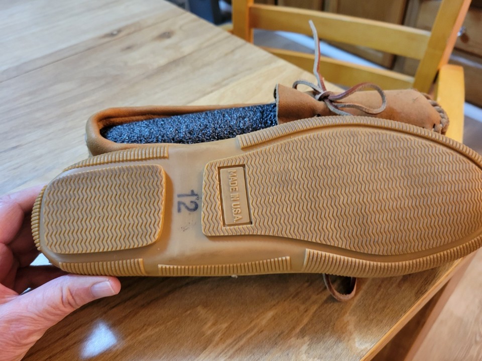 Genuine Leather Mens Golden Camel Brown Moccasins By Sioux Mox Sz 12 ...