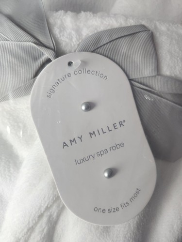 Amy Miller Signature Collection Luxury Spa Robe - One Size Fits Most ...