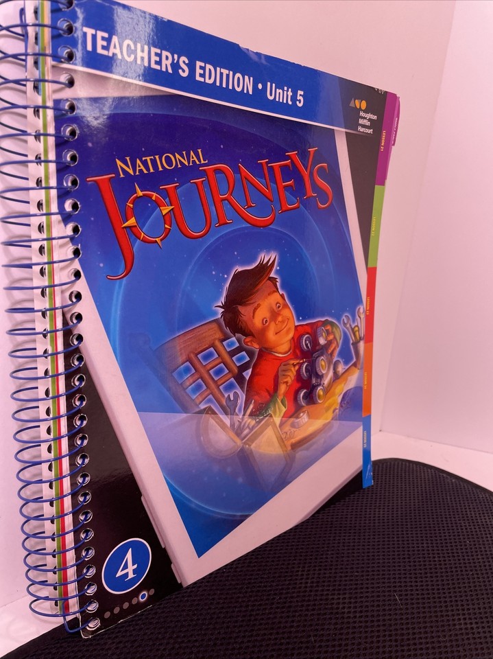Houghton M Harcourt Journeys 4th Grade Teacher's Edition Common Core ...