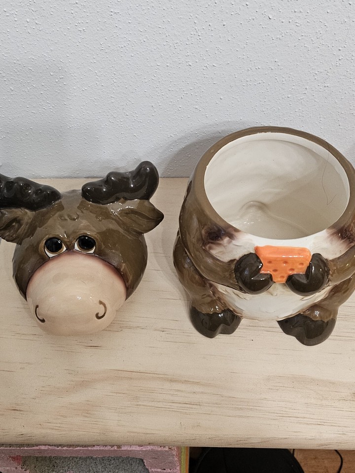 moose cookie jars vintage | eBay