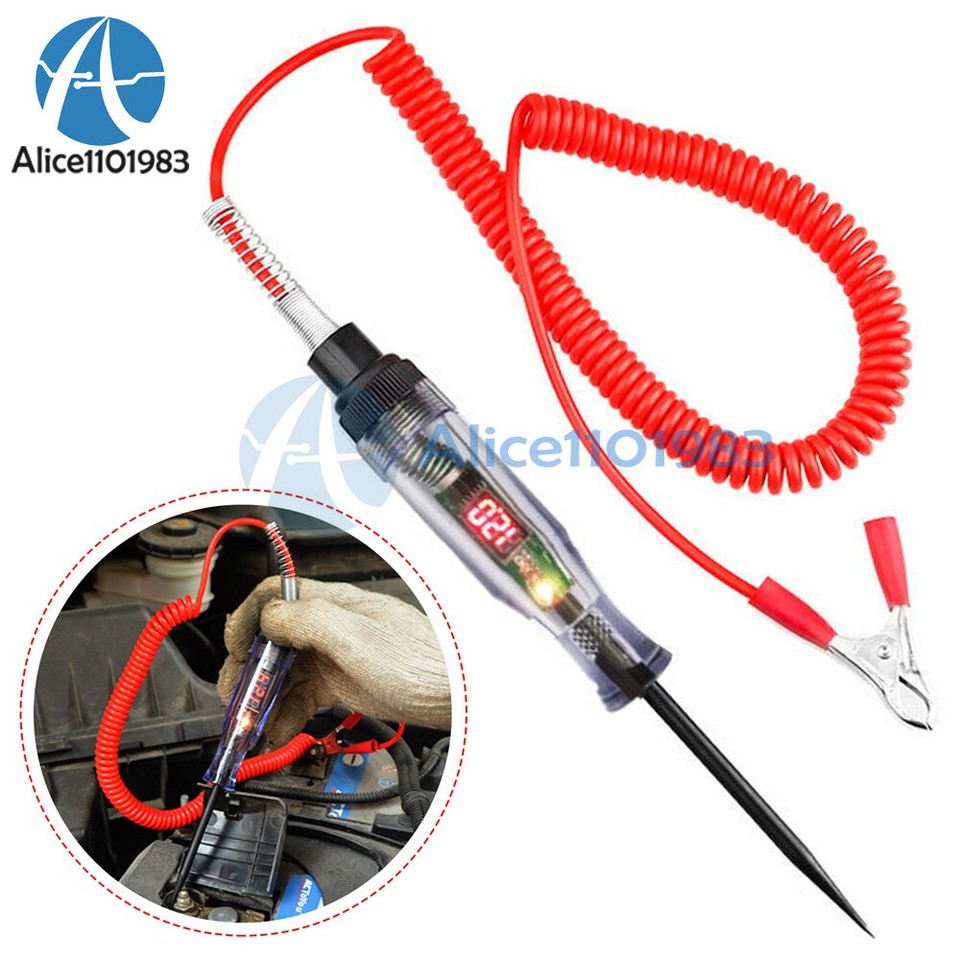 3-36V Digital Electric Circuit LCD Tester Test Light Car Truck Voltage ...