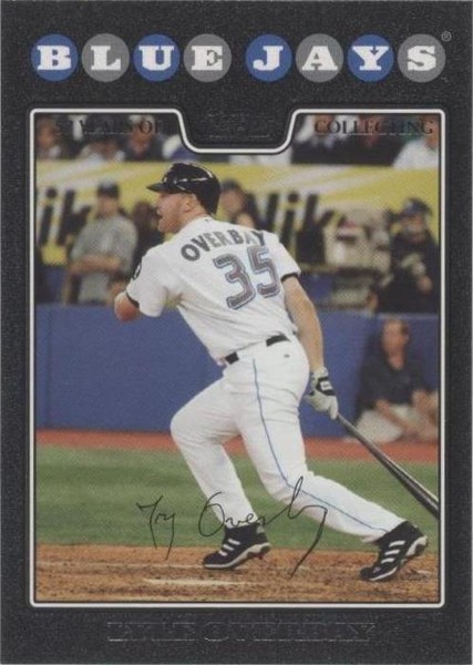 2008 Topps - Black #211 Lyle Overbay /57 for sale online | eBay