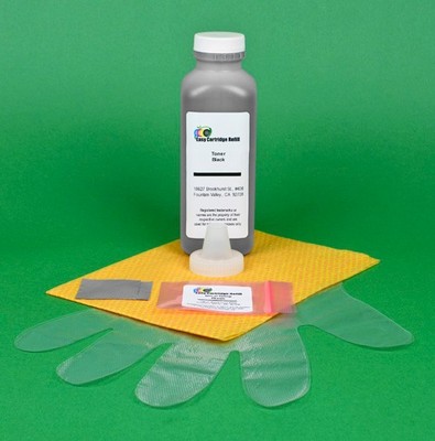 Lexmark X264 X363 X364 X264H11G Toner Refill Kit with Chip. 250 Grams ...