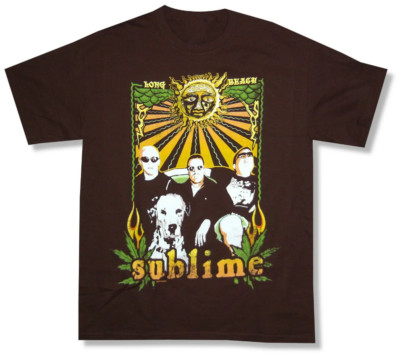 Vtg Sublime Band Music Tour Concert Cotton Black All Size Unisex Shirt ...