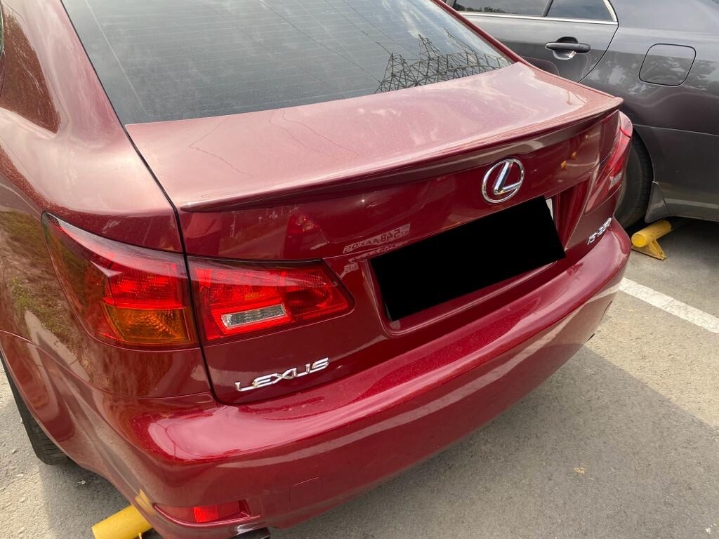 FOR LEXUS IS250 IS300 IS350 ISF JDM TRUNK SPOILER Wing Ducktail 2005 ...