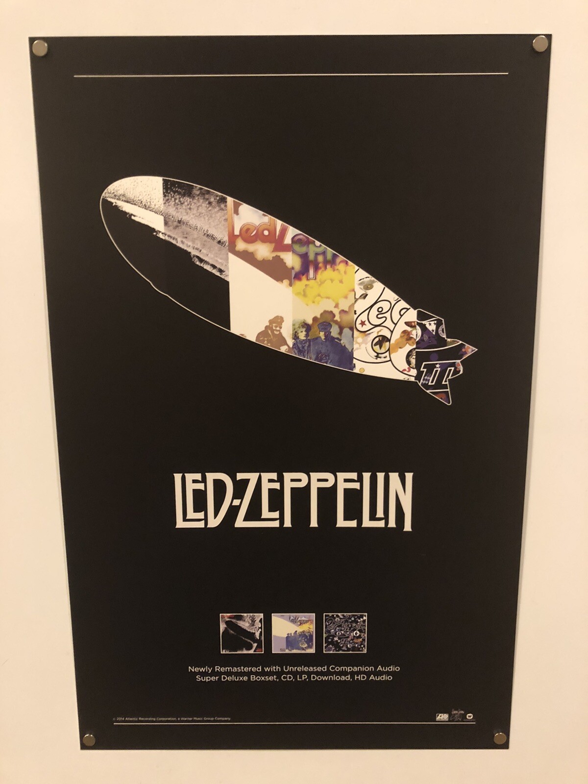 LED ZEPPELIN Led Zep I, II, III, 11x17 SINGLE SIDED PROMO POSTER | eBay