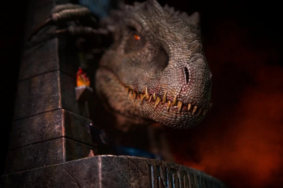 Jurassic World Indominus Rex Head Model | eBay