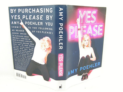 Yes Please by Amy Poehler (2014, HC VG 1ST 'FLAT SIGNED' 9780062268341 ...