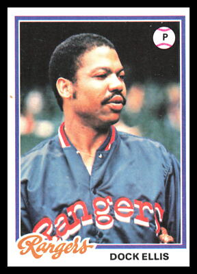 1978 Topps Texas Rangers Dock Ellis # 209 Rangers VG-EX 4J | eBay