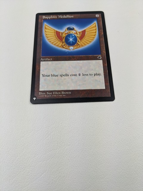 MTG Sapphire Medallion The List - Tempest Regular Rare for sale online | eBay