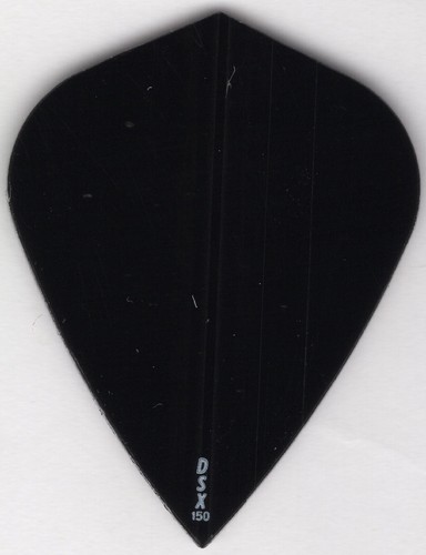DSX 150 BLACK Kite Dart Flights: 150 Microns Thick: 3 per set | eBay