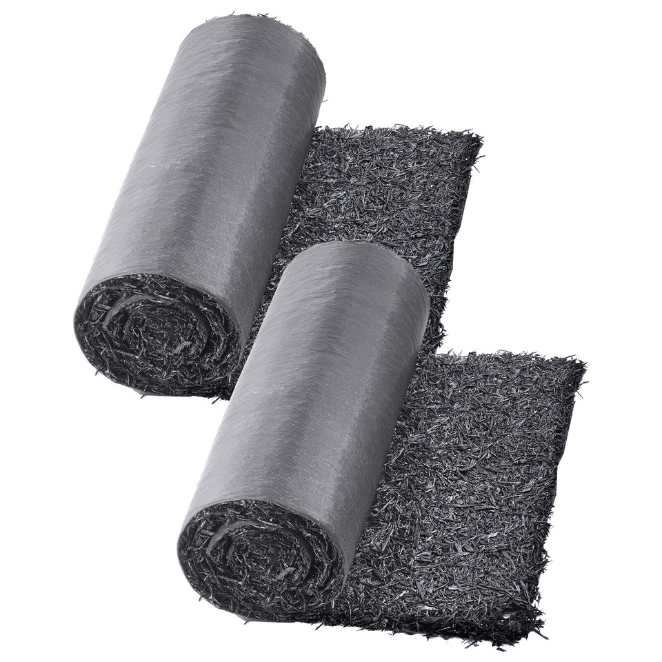 Rubber Mulch Roll for Landscaping 8ft x 22inch Rubber Mulch Mat Pathway ...