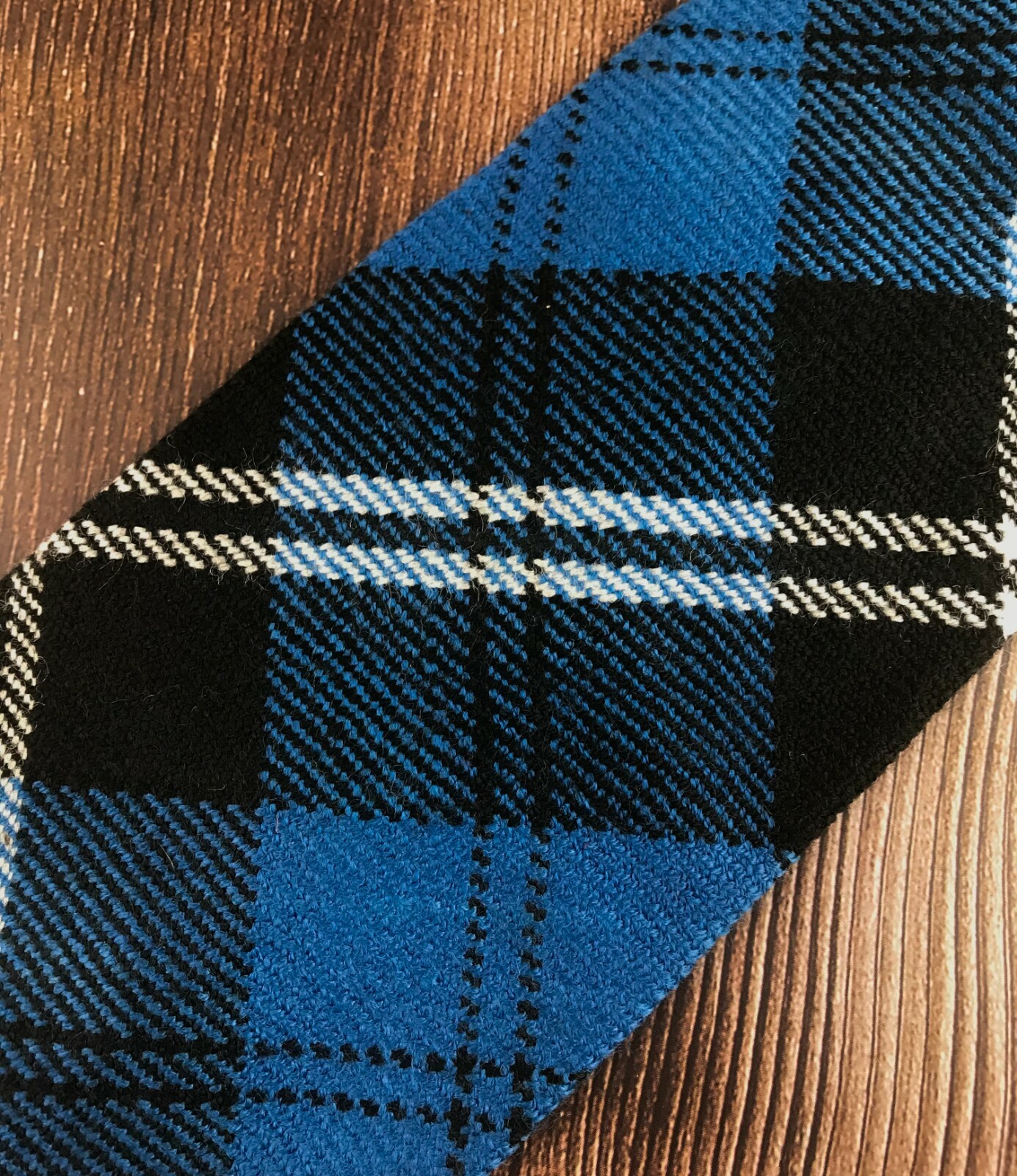 Blue Ramsey Tartan Neck Tie | eBay UK