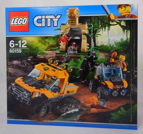 LEGO 60159 Jungle Halftrack Mission Set With PANTHER 2x MiniFigures NEW ...