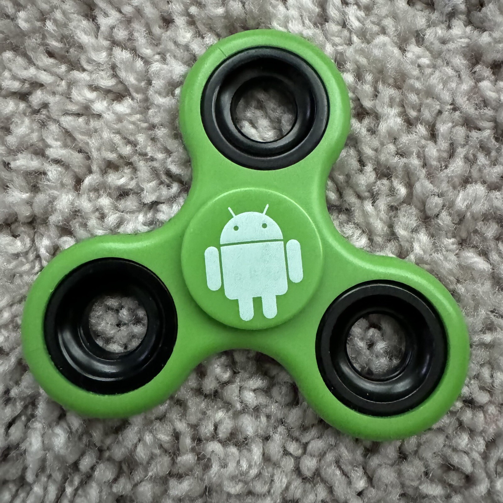 Google Android Hand Fidget Spinner Focus Aid Stress Relief Sensory Toy ...