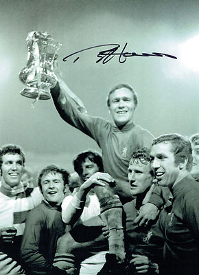 Ron Chopper HARRIS Signed Autograph Chelsea 16x12 Cup Winning Photo ...